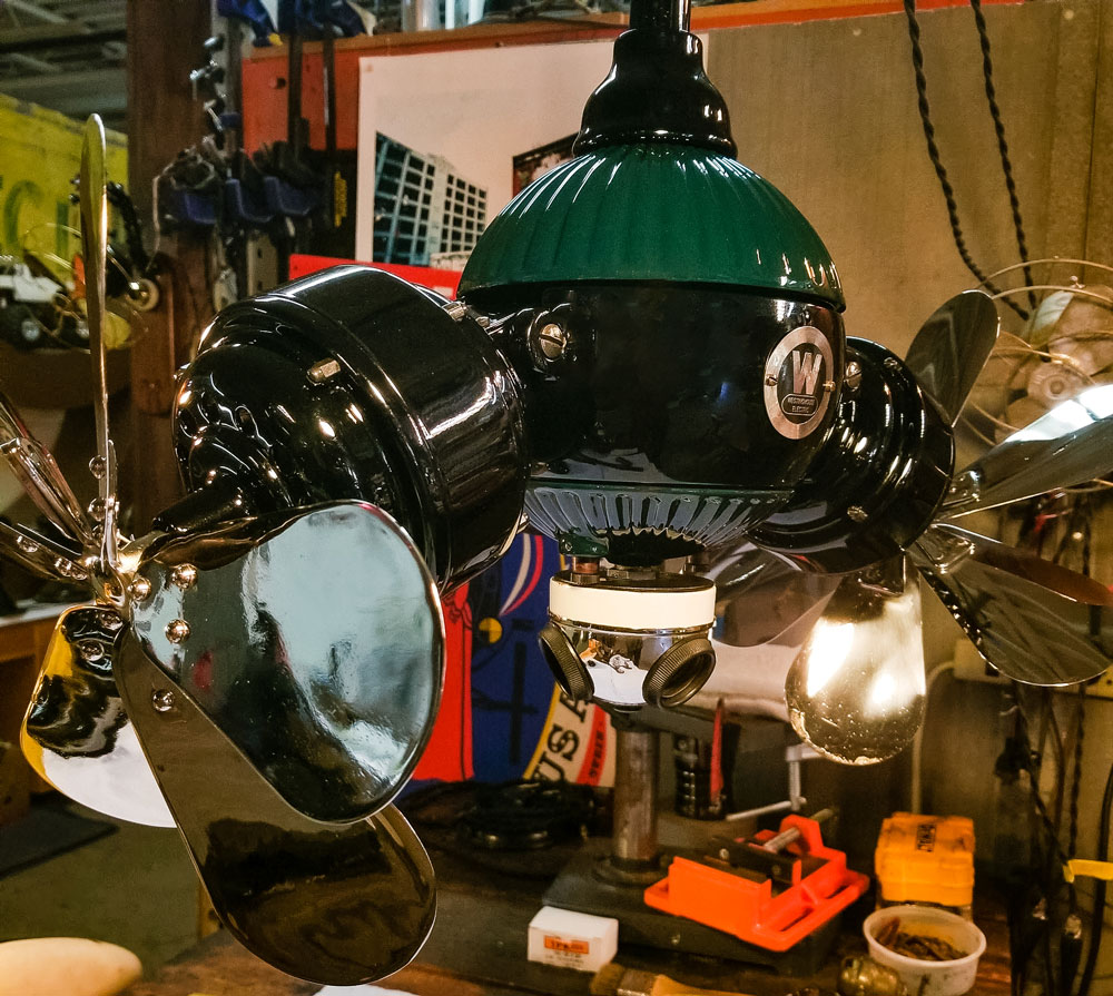 1900s Style Ceiling Fan Antiques Atlas 1920 Westinghouse Gyro